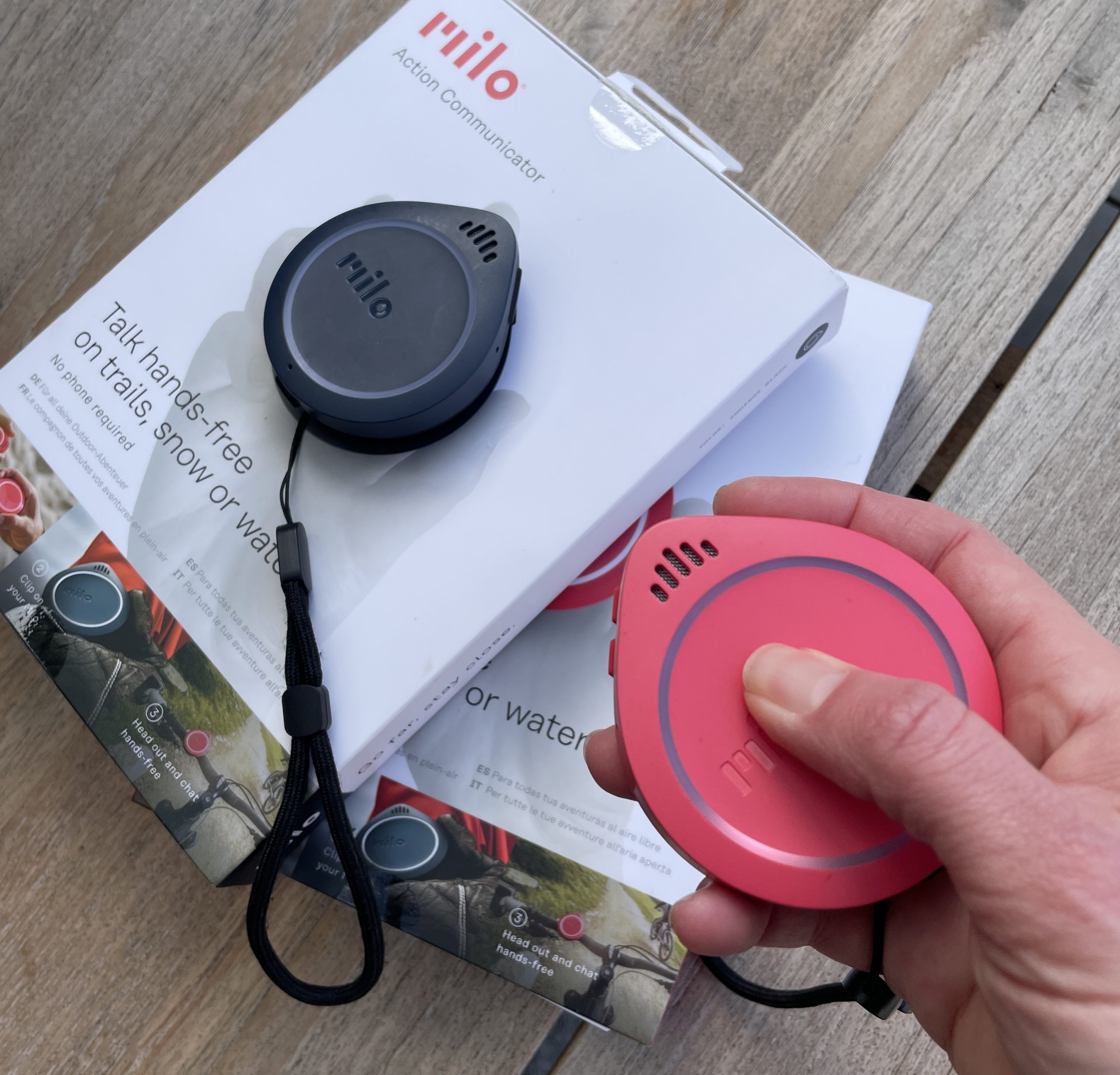 Mit dem Milo Action Communicator als Gruppe immer in Kontakt bleiben